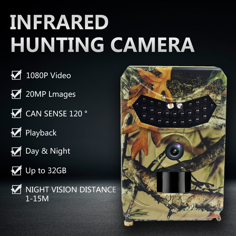 HunterCam PR100A CMOS IP54 Digition Wildlife Trap Reconnaissance ...