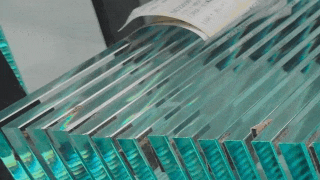 HONGJIA GLASS - Customized Iridescent Decorative Dichroic Coated Glass ...