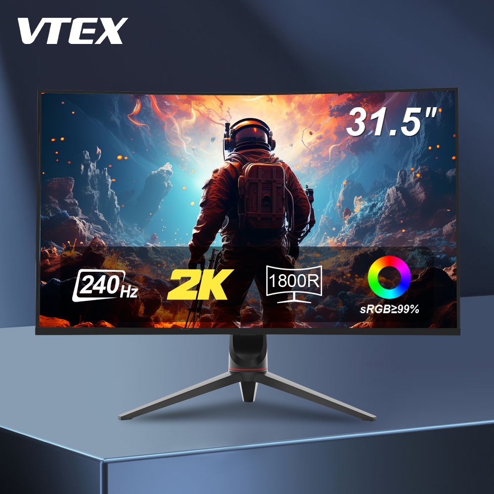 Desktop Computer Gaming Office Business Monitor 32 Inch Qhd 2K Super ...