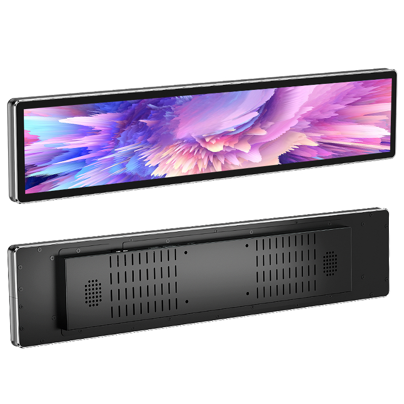 Kosintec commercial grade 21.2 inch Stretched Bar LCD Display for store ...