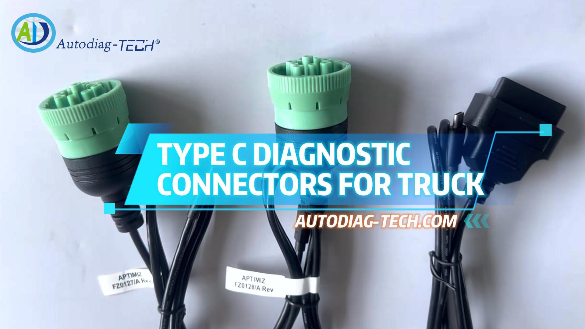 Autodiag developed new diagnostic adapter cables for USB Type-C series ...