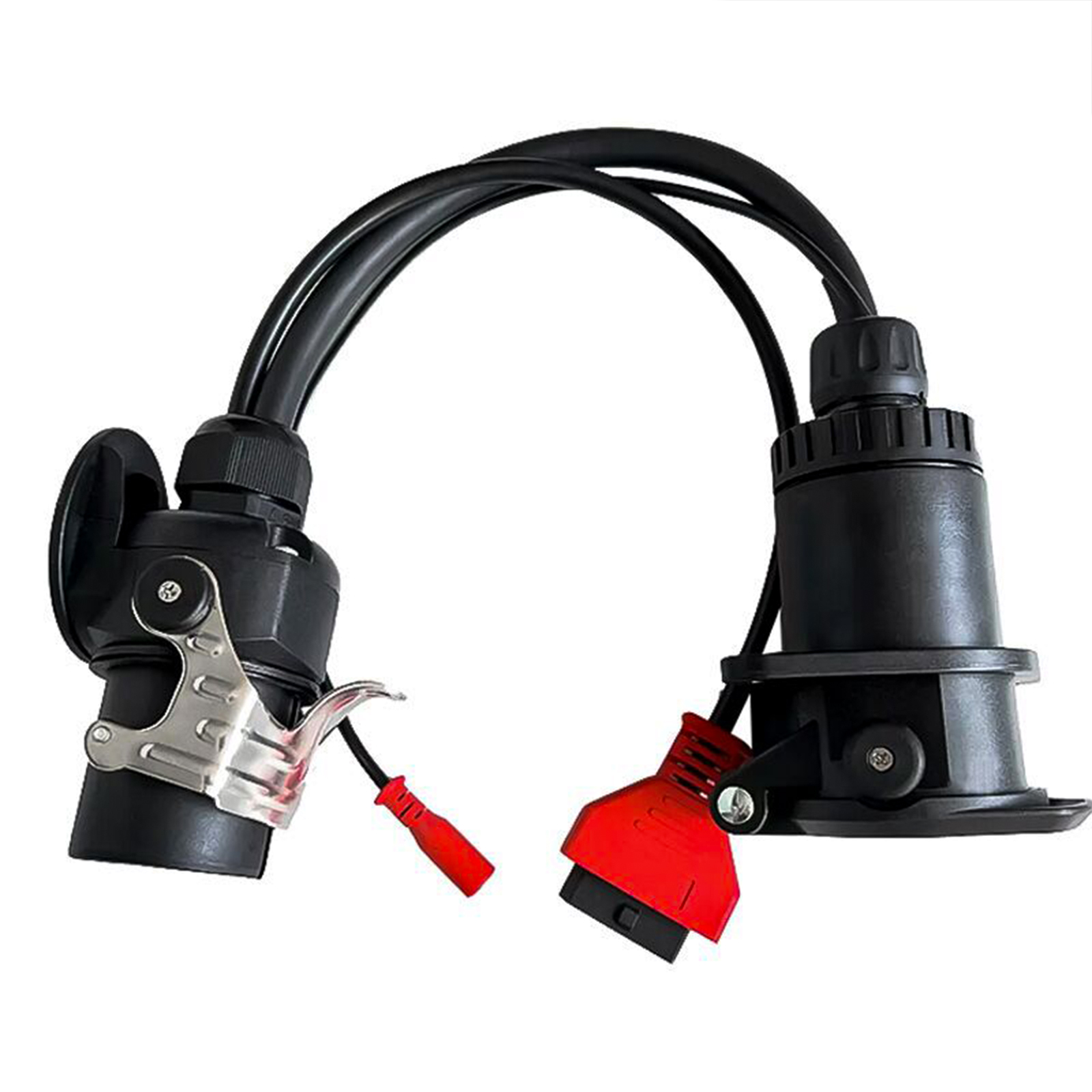 Custom Cable Adaptor EBS ISO 7638 7pin (EBS/ABS) Adapter,Trailer and Truck Diagnostic Cable ...