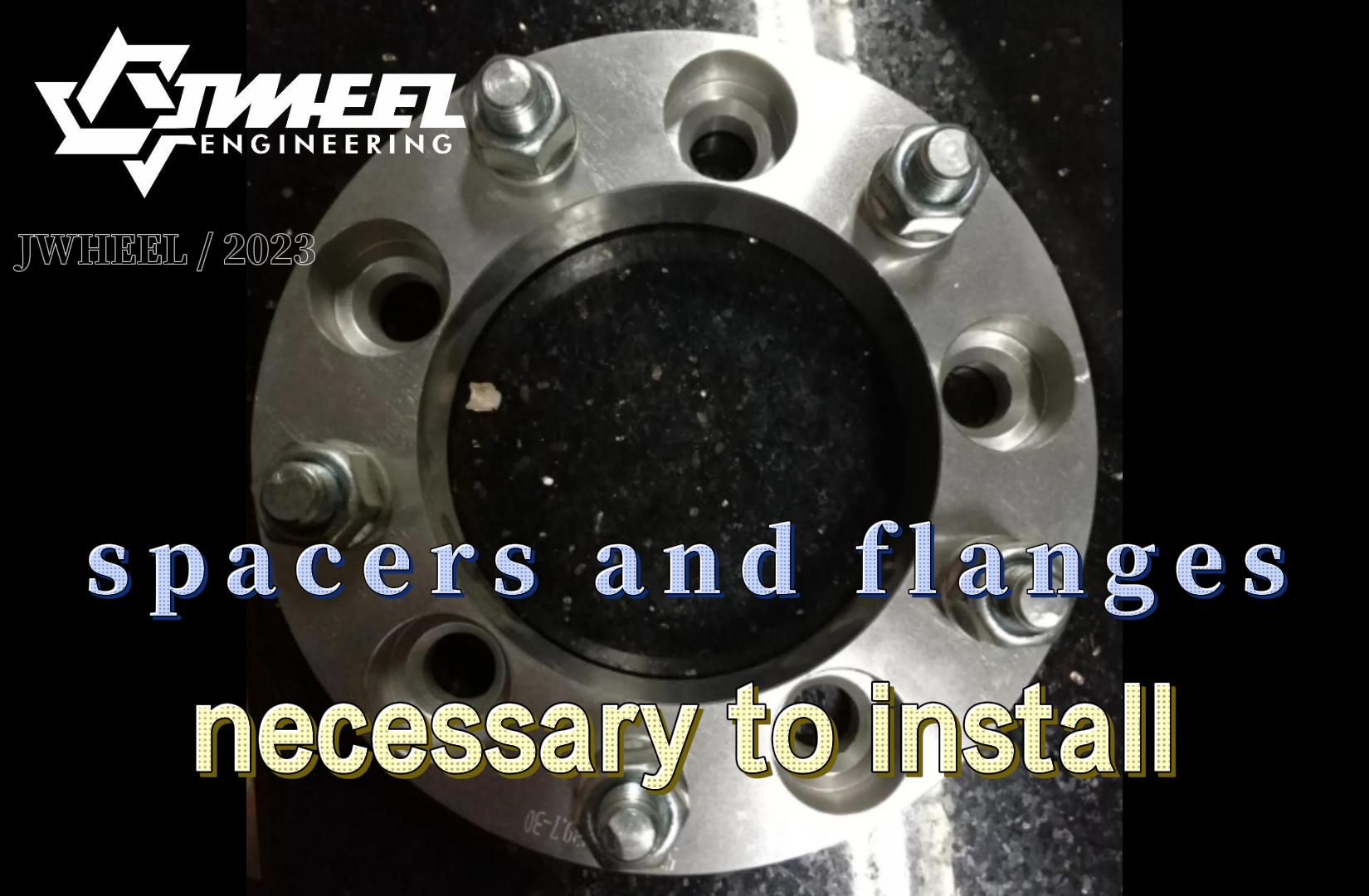 What is the purpose of wheel spacers and flanges for modified cars? Is ...