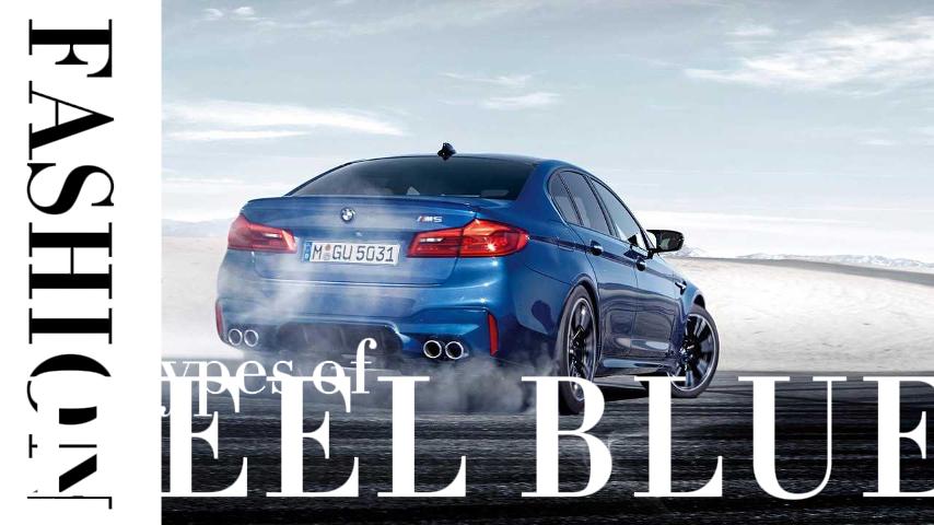 Experience Elegance and Performance with the BMW M5 in Stunning Blue ...