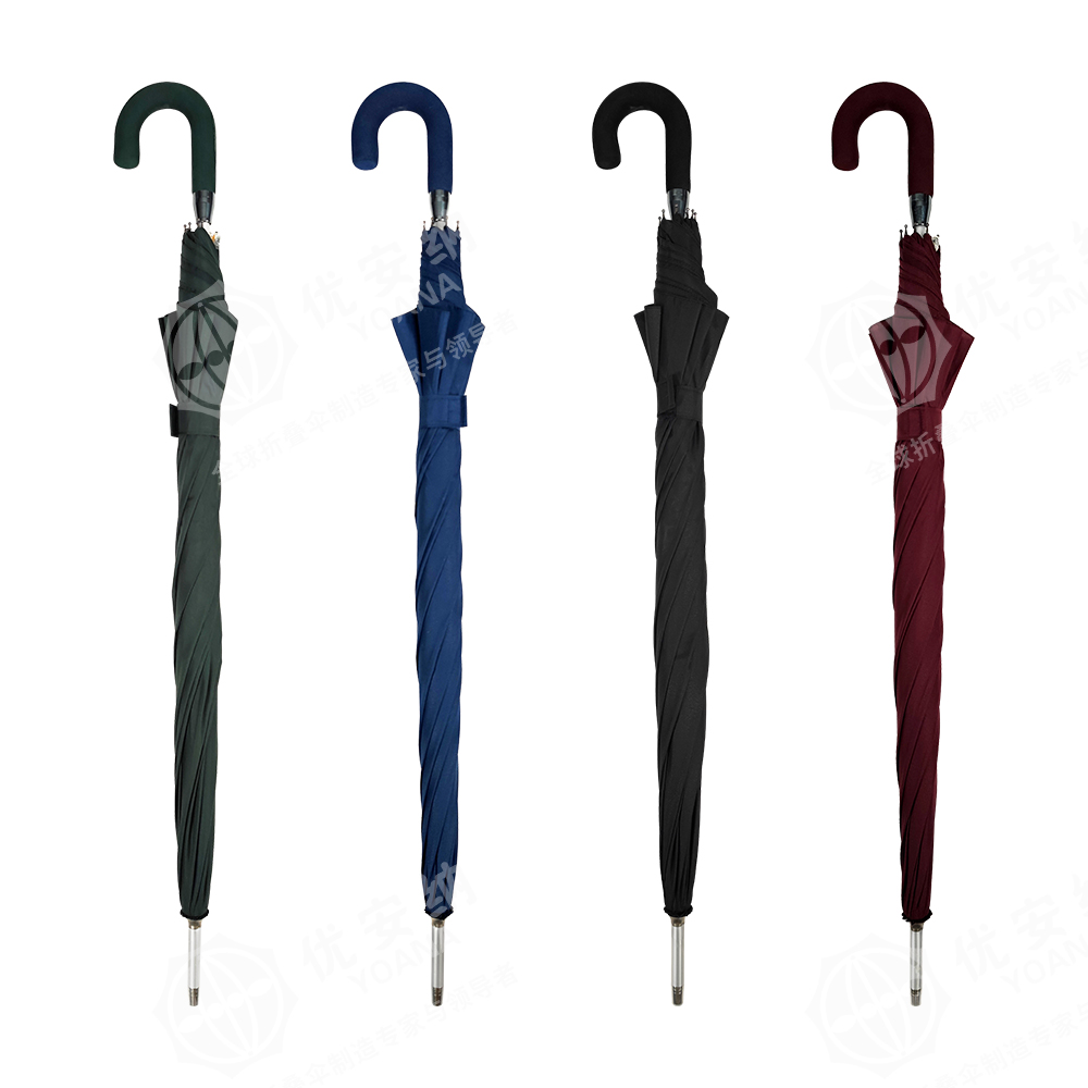 Yoana - Custom wholesale straight auto open fiberglass golf umbrella 29 ...