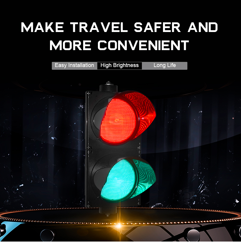 Dia.200mm Red Green Full Ball High Flux LED Traffic Light | BBM Traffic ...