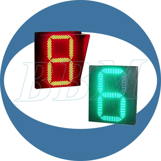 Best Dia.500*600mm Red and Green Countdown Timer LED Traffic Light ...
