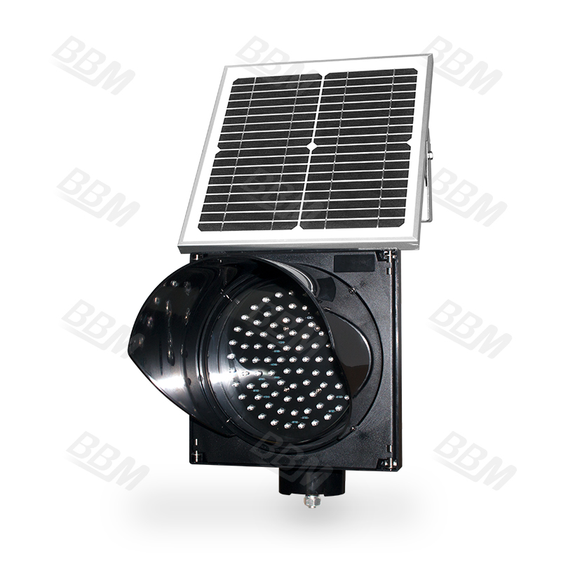 Quality Dia.200mm(8inch) Yellow Flashing LED Solar Traffic Light ...