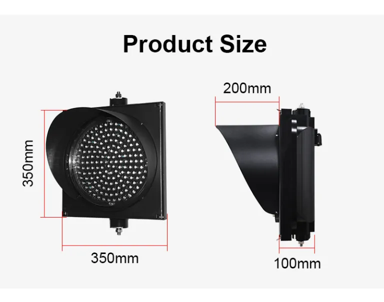 Traffic Light Lens Dimensions