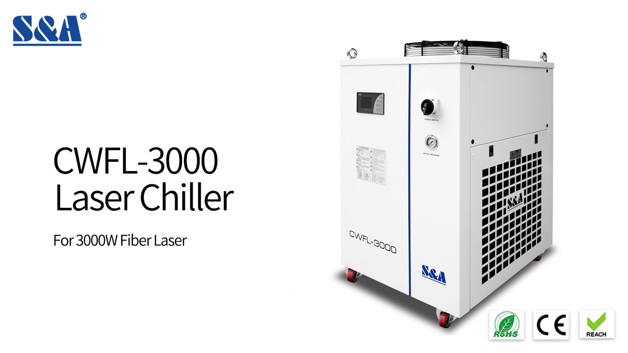 High power industrial water chillers CWFL-3000 for 3000W fiber lasers ...