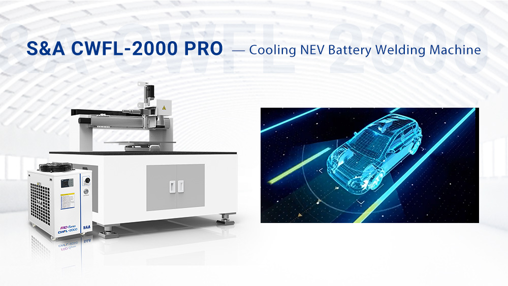 NEV battery welding and its cooling system