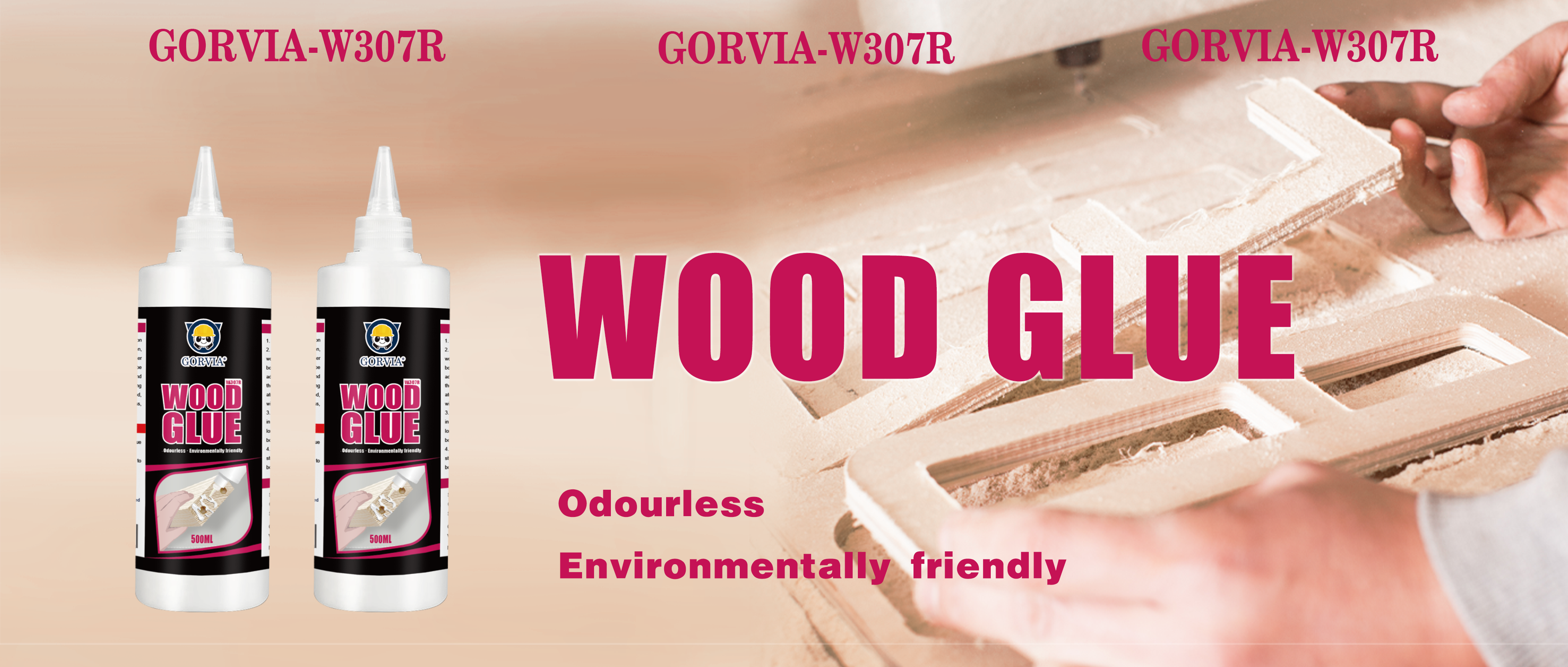 GORVIA W307R 500ml Wood Glue | GORVIA