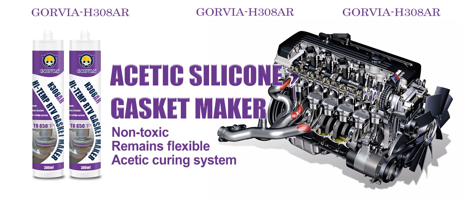 GORVIA 300ml H308AR Acetic Silicone Gasket Maker | GORVIA