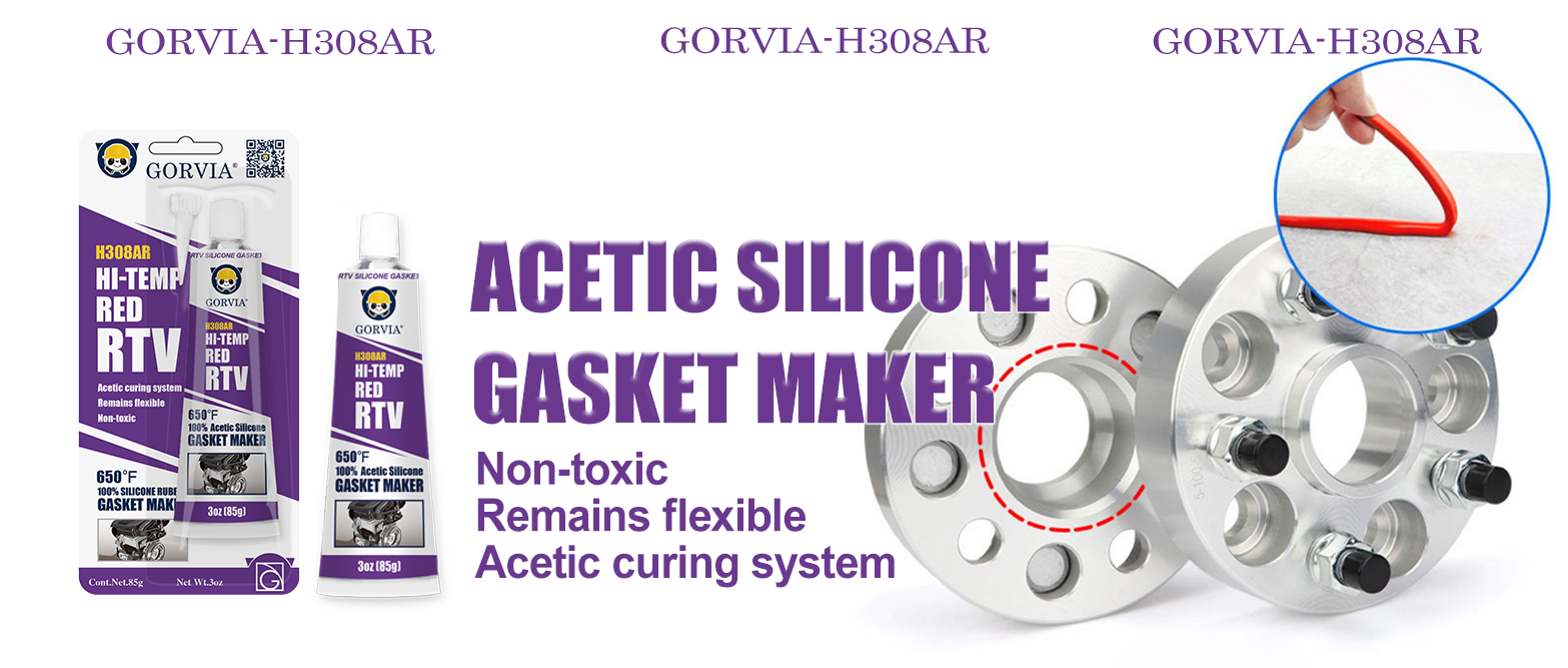 GORVIA 85ml H308AR Acetic Silicone Gasket Maker | GORVIA