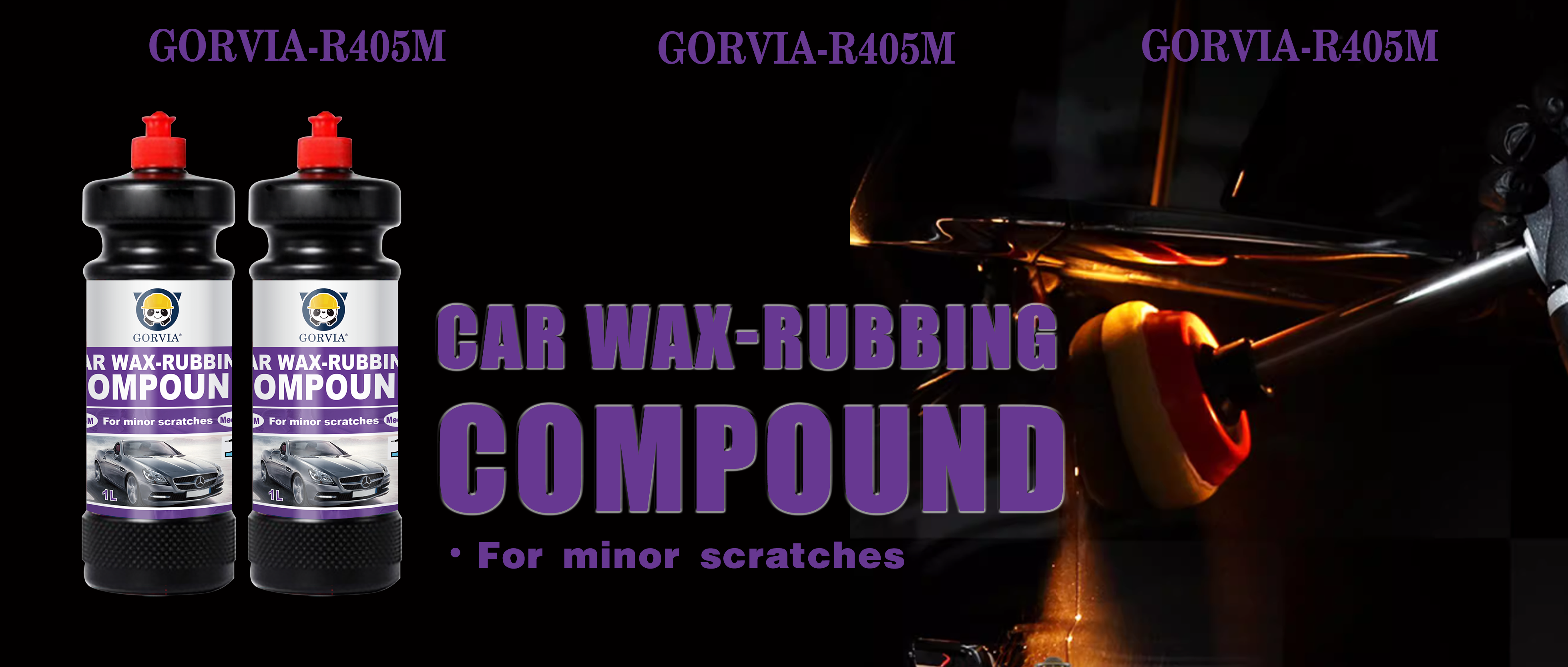GORVIA R405M Rubbing Compound | GORVIA