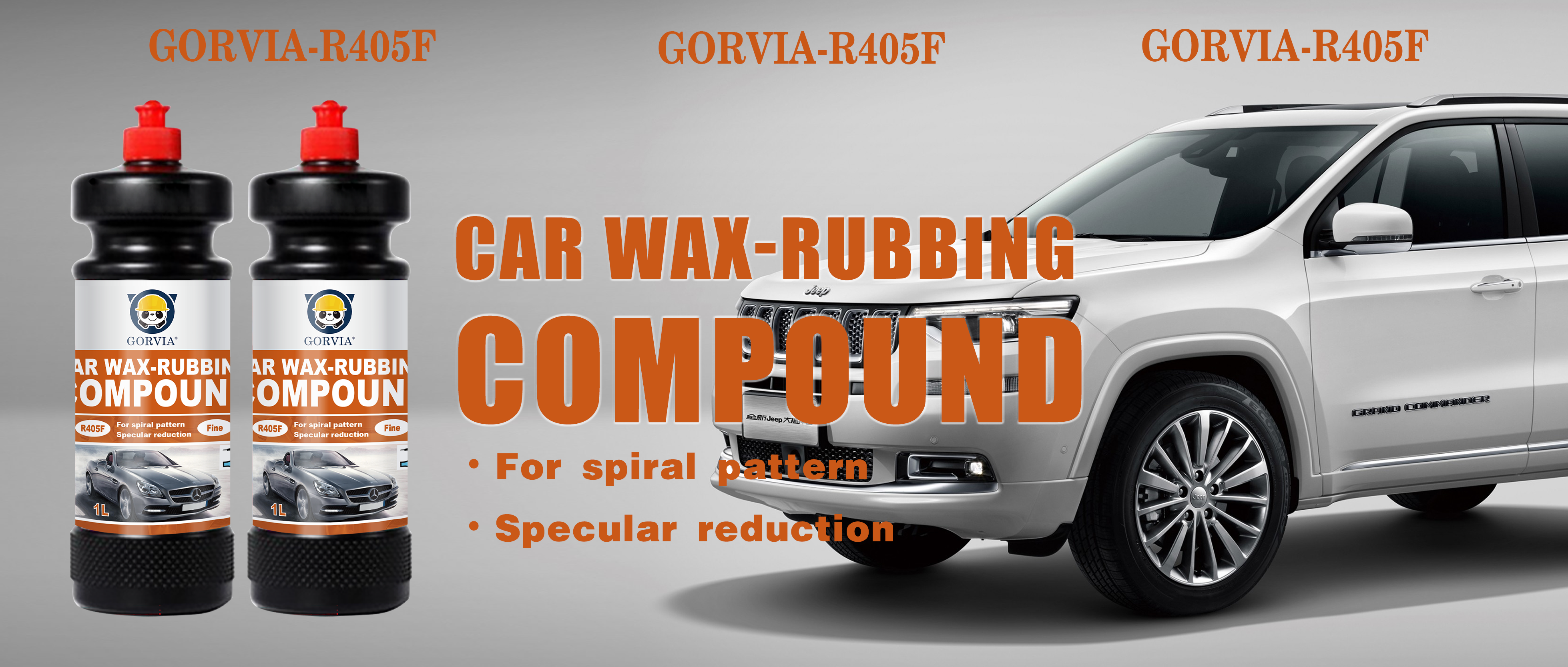 GORVIA R405F Rubbing Compound | GORVIA