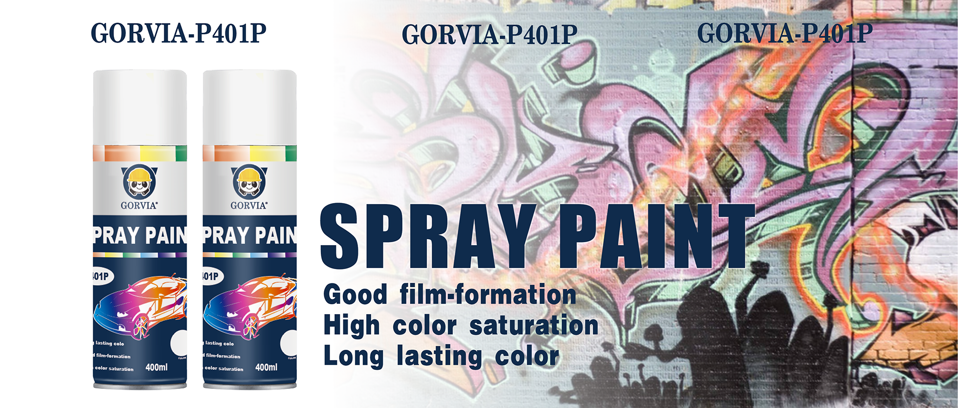 GORVIA 400ml P401 Spray Paint | GORVIA