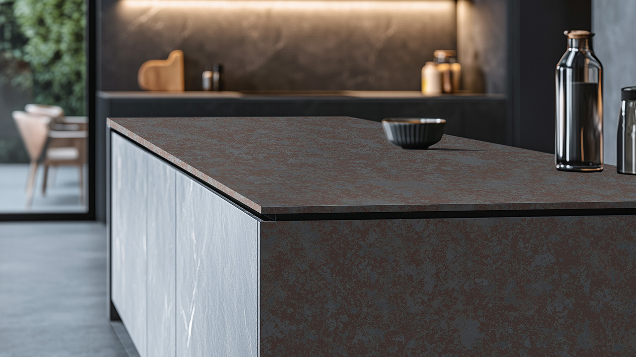 Quartz stone GLDS524 Rust-Lanling: Honoring History, Elevating Modern ...