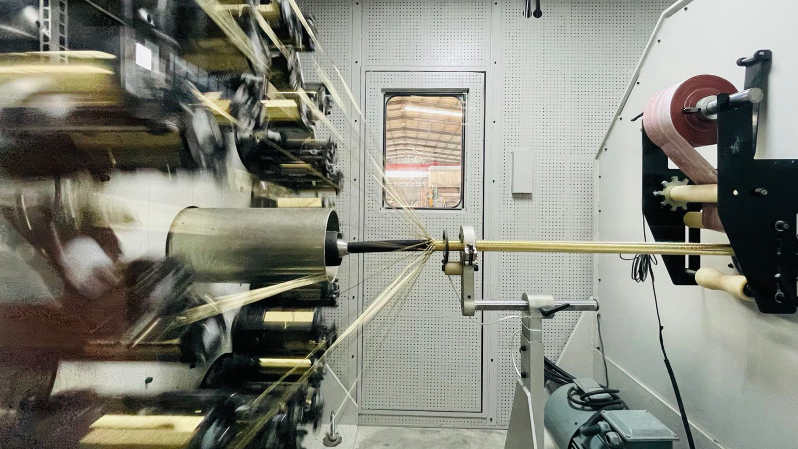 Come and Check PASSIONHOSE's Advanced New Steel Wire Braiding Machine!!