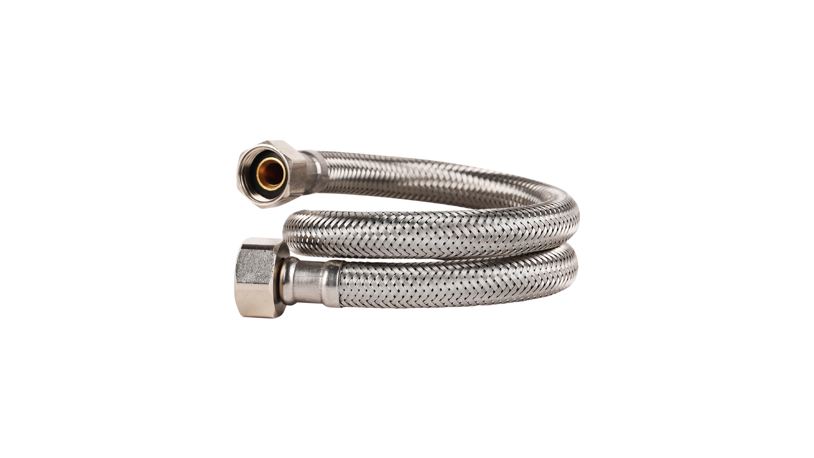 Flexible SUS304 Braided Plumbing Hose Pipe for Kitchen Toilet Water Faucet