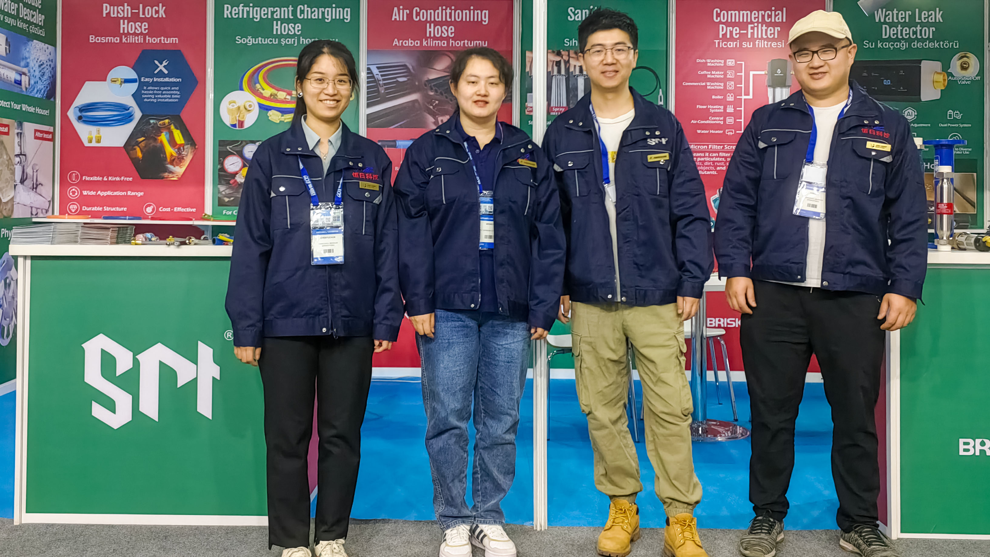 PassionHose Team at ISK-SODEX 2023 Expo, Fascinating Istanbul Turkey ...