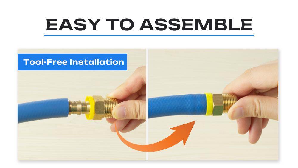 Replacement for Parker 801 Series 1/4 Push on Lock Hose Factory丨PASSIONHOSE | PASSIONHOSE