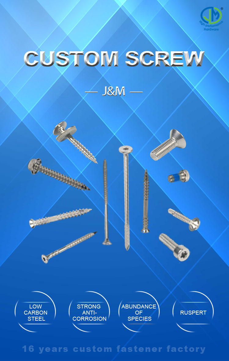 JM Hardware® Professional Custom Screw Manufacturer