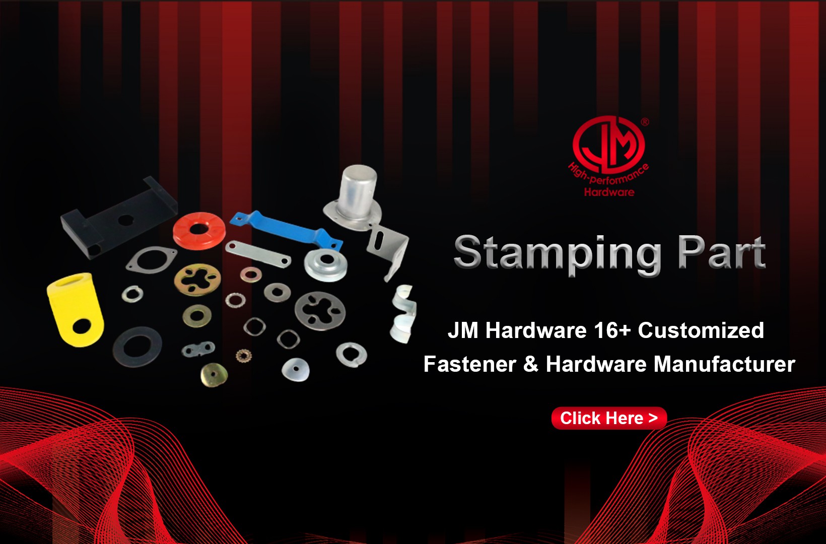 JM Hardware® 전문 스탬핑 부품 제조업체