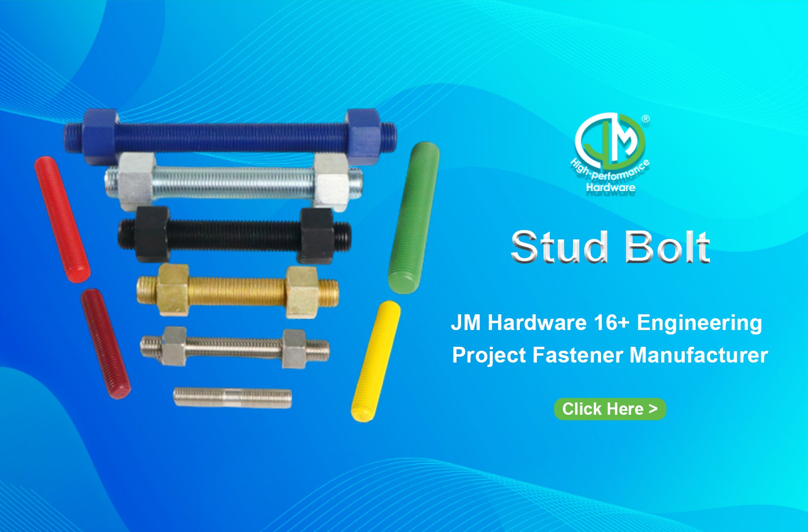 Quality Stud bolt/Thread Rod Manufacturer - JM Hardware
