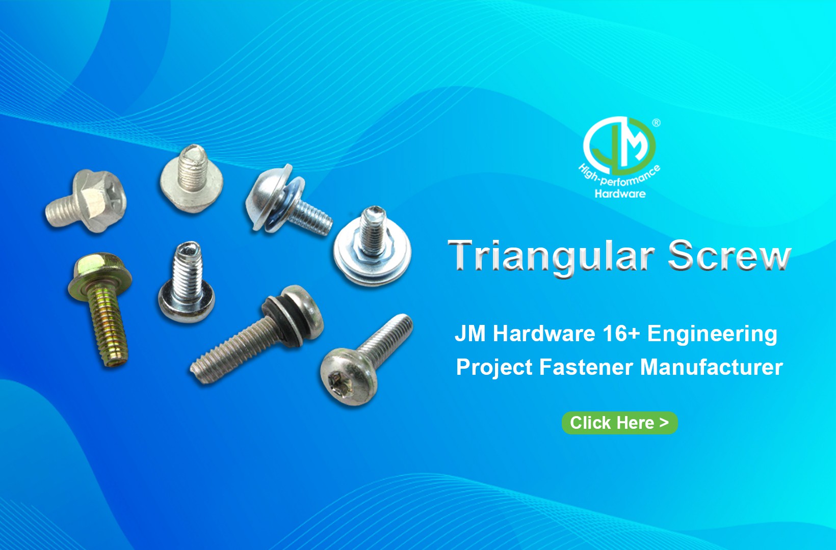 Triangular Screw Manufacturer | JM Hardware® | JM Hardware