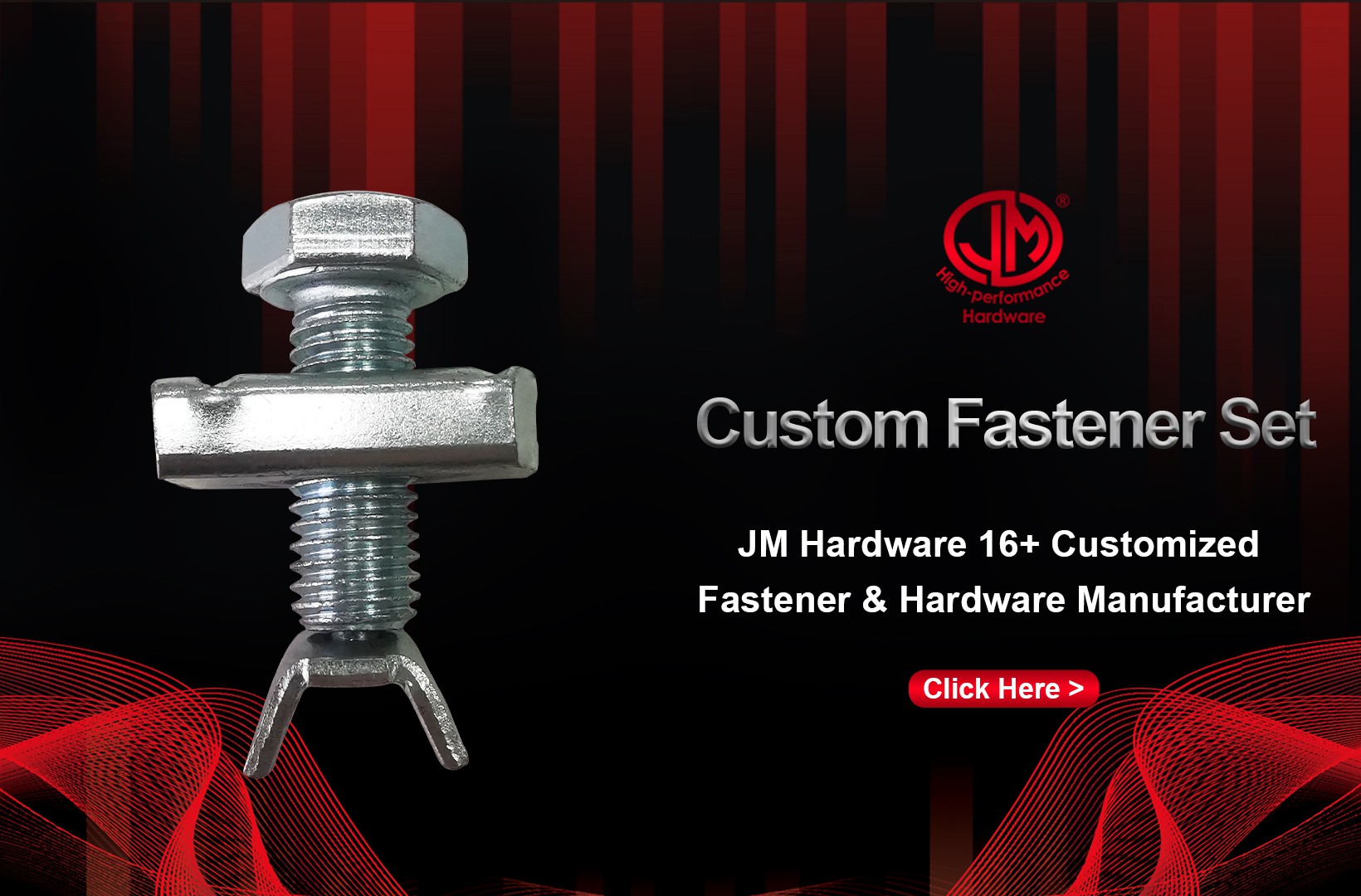 JM Hardware® Custom fastener set (JMFC002)