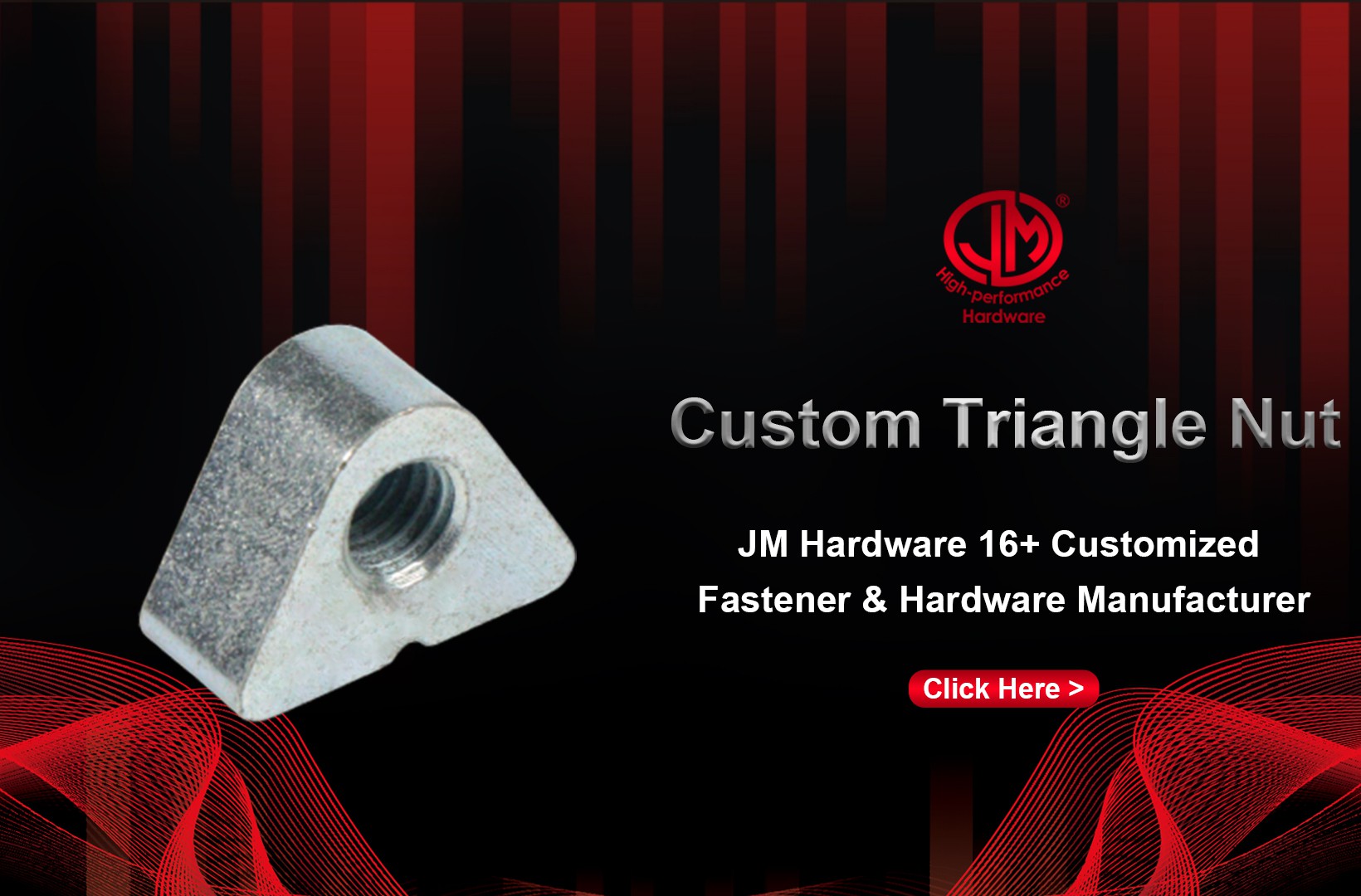 Custom Triangle Nut - JM Hardware
