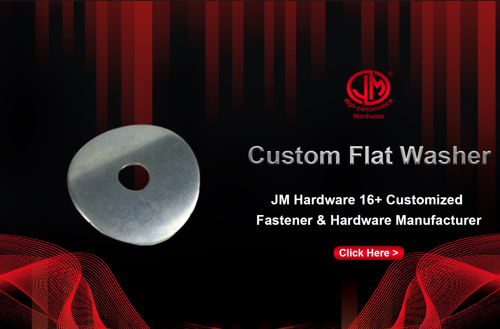 JM Hardware® Custom Wave Washer (JMCW 679)