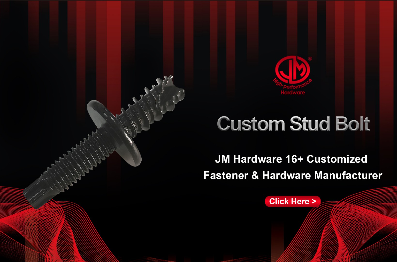 JM Hardware® Custom Stud Bolt （JMCB696）