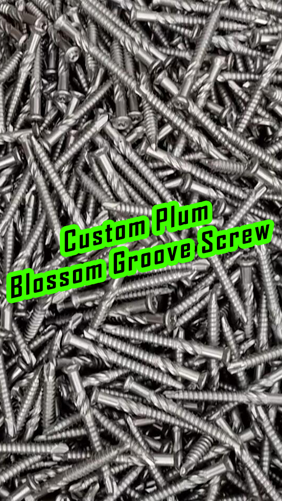 Stainless steel Custom plum blossom groove screw Manufacturer-JM Hardware®