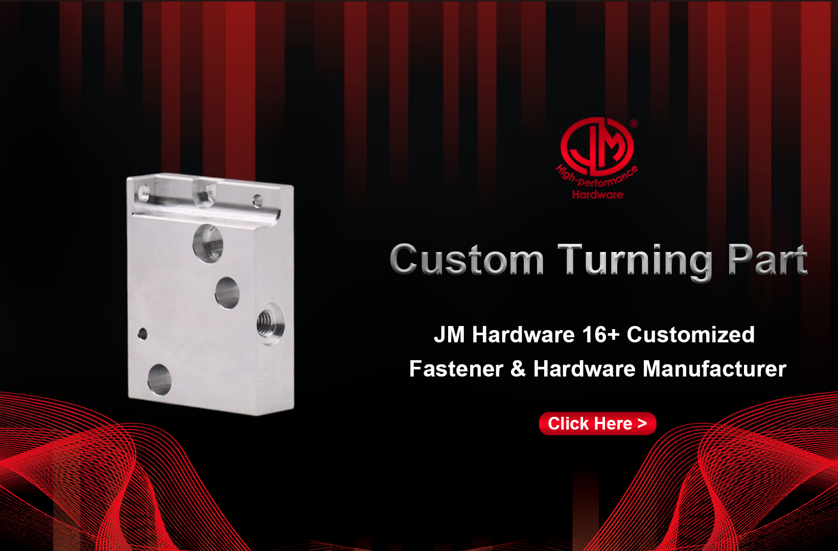 JM Hardware® 맞춤형 가공 부품(JMCM703)