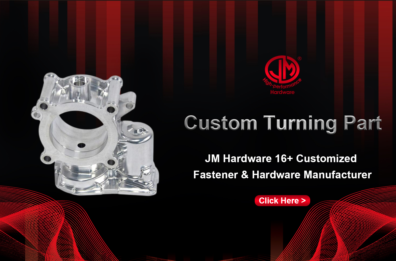 JM Hardware® Custom machining part (JMCM704)