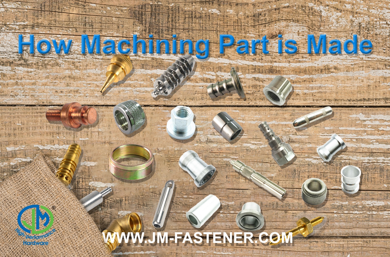 JM Hardware® Exquisite machining process display
