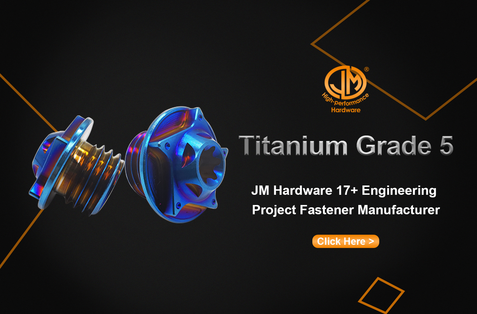 JM Hardware® ASTM Grade 5 Titanium - Ti6Al4V - UNS R56400 Fastener | JM ...