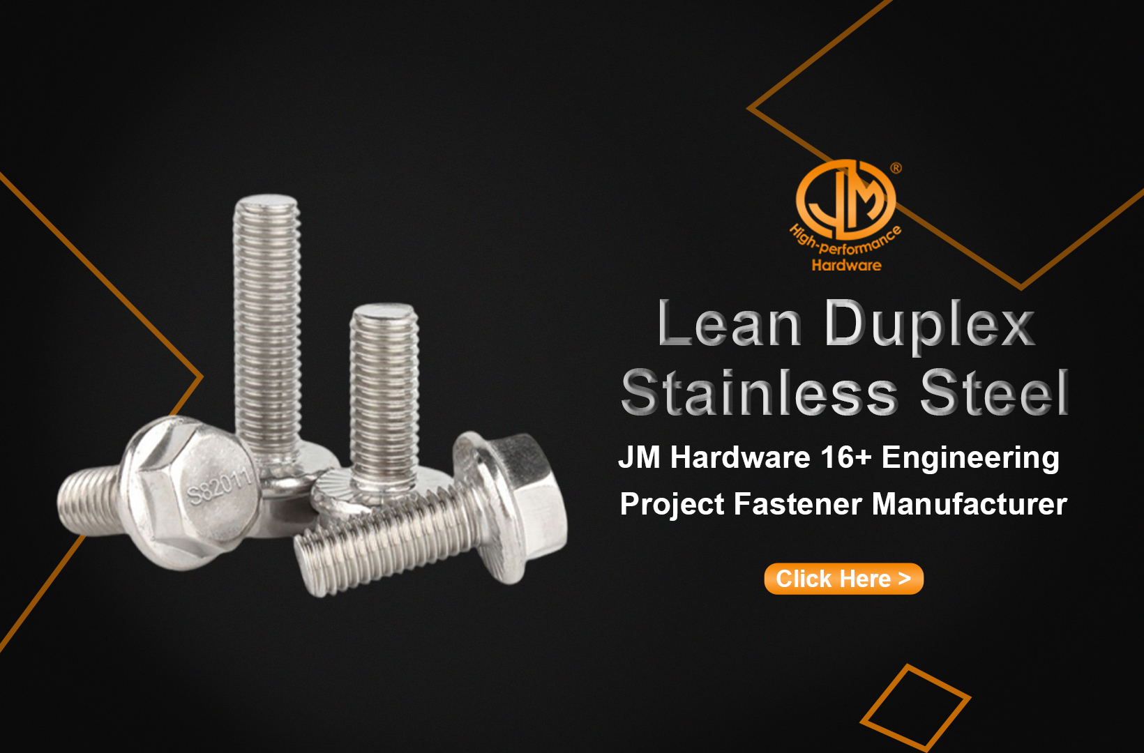 JM Hardware® Lean Duplex Stainless Steel (PREN range: 22–27)- UNS No ...