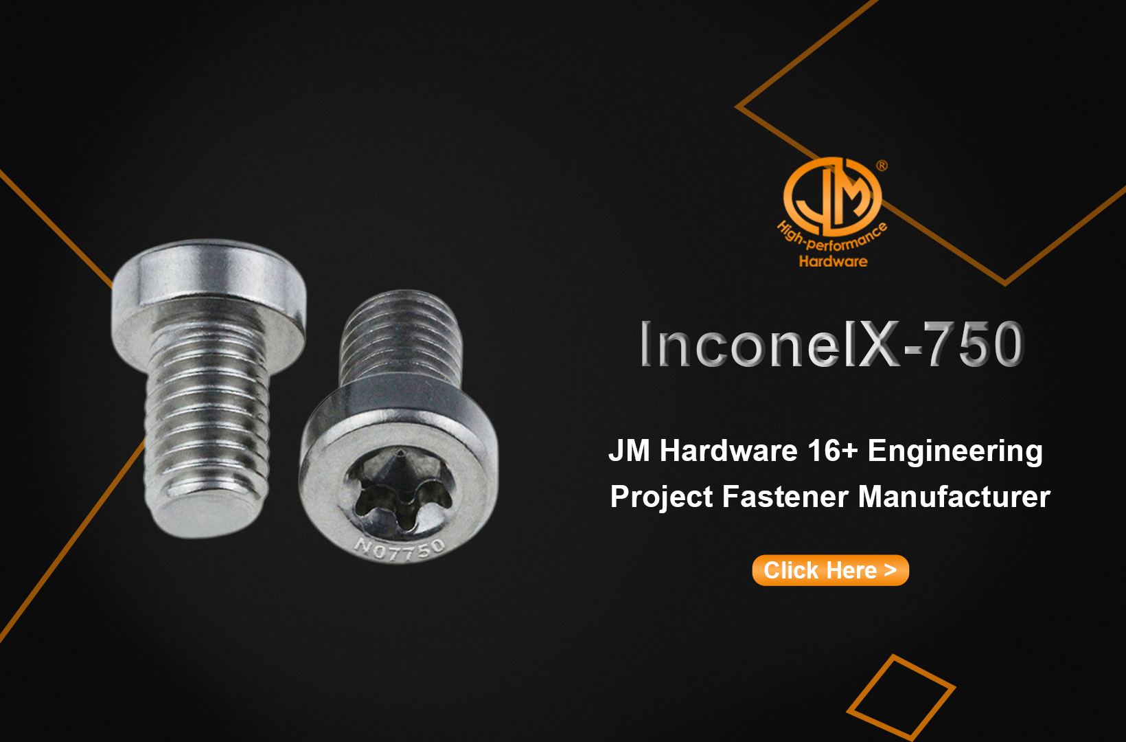 JM Hardware® INCONEL X750 - AMS 5567 - UNS N07750 ALLOY Fastener | JM ...