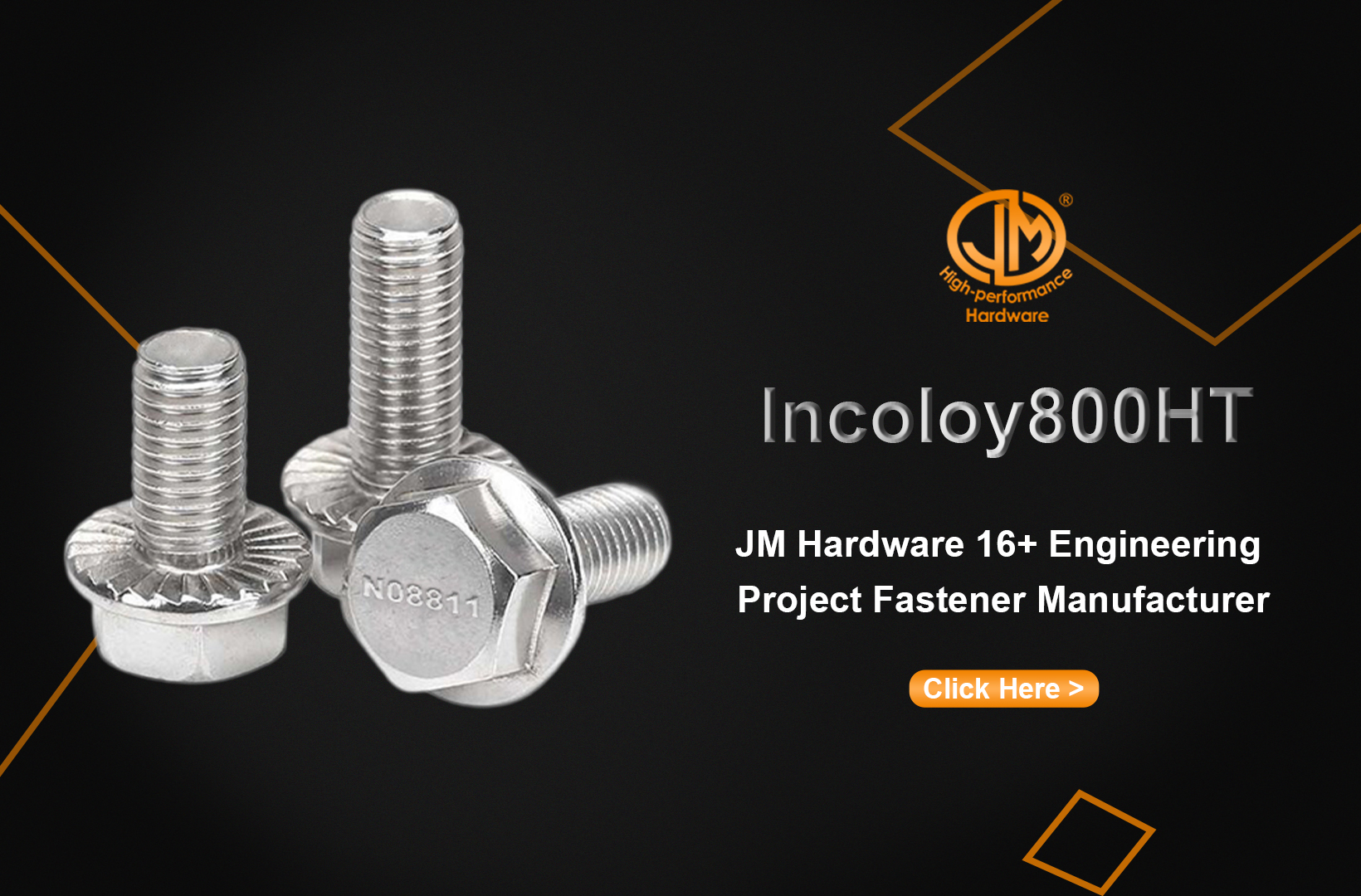 what is custom head bolts | JM Hardware