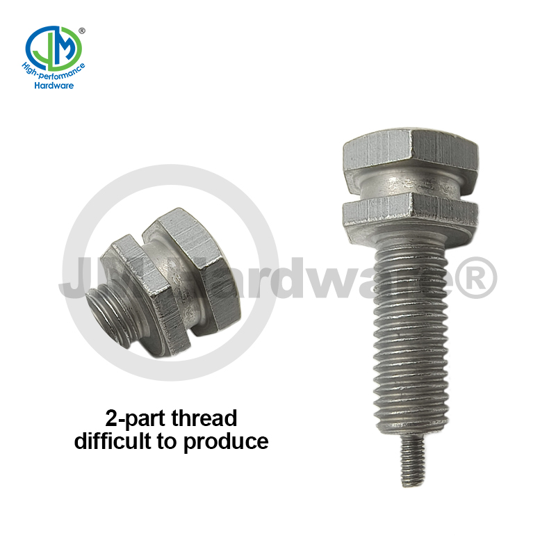 Custom Special Double Thread Bolt - JM Hardware