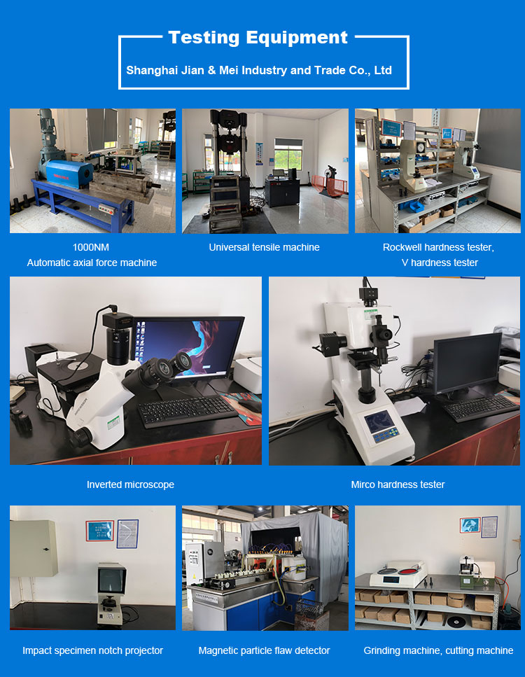 Hochtemperatur-Befestigungselemente für Druckbehälter gemäß ASTM A453 ...
