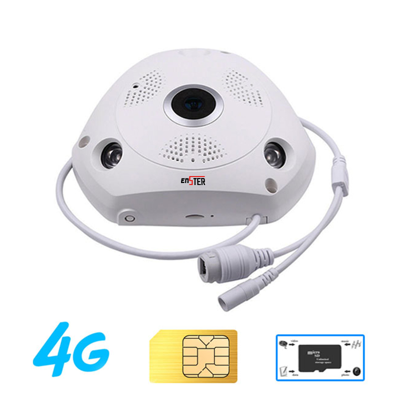 2.0MP HD Panoramic view 3G 4G SIM Card Slot 360 Degree 3D fisheye ...