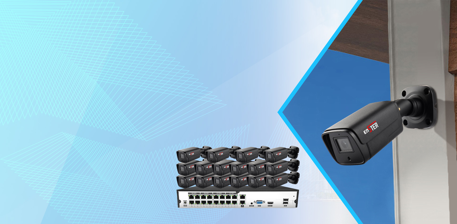 Enster Security CCTV Surveillance IP Camera Manufacturer And Supplier