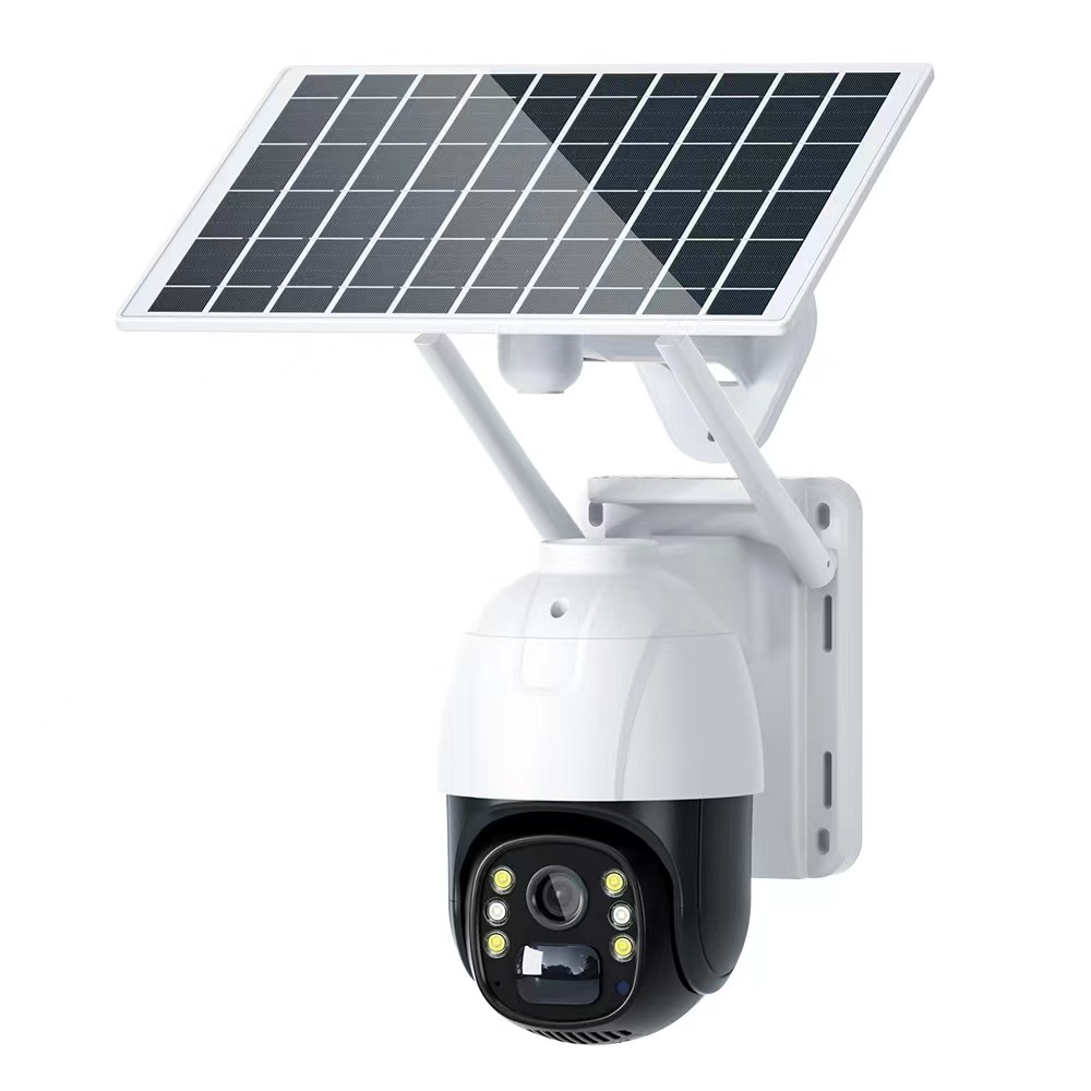 7*24 Recorded Video HD 4MP 3G 4G SIM wireless Ptz CCTV Panel Solar ...