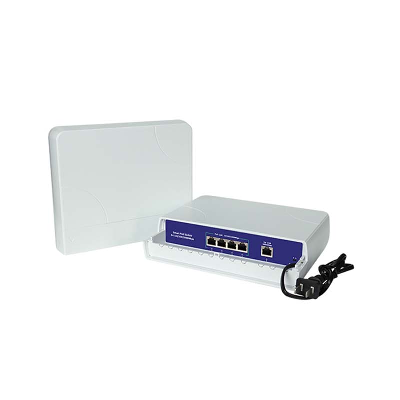 Outdoor Waterproof 5-Port Gigabit PoE Switch with 4 Port PoE | ENSTER
