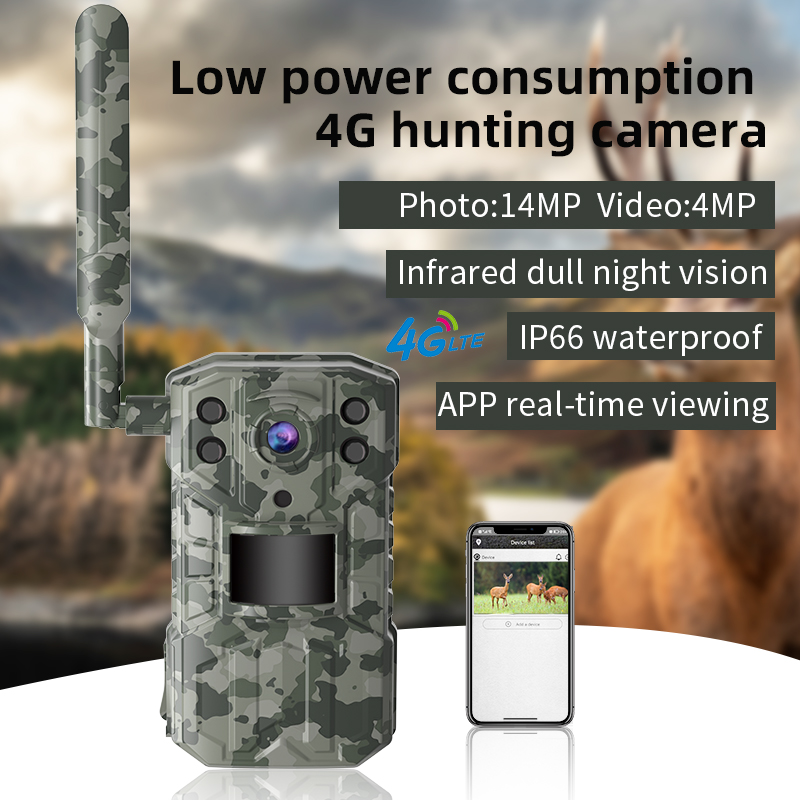 forest animal surveillance wildkamera night vision 4g game hunting ...