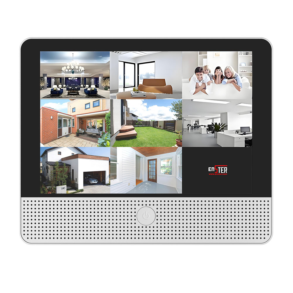 8CH 4K H.265 plug and play integrated PoE NVR with HD Monitor | ENSTER